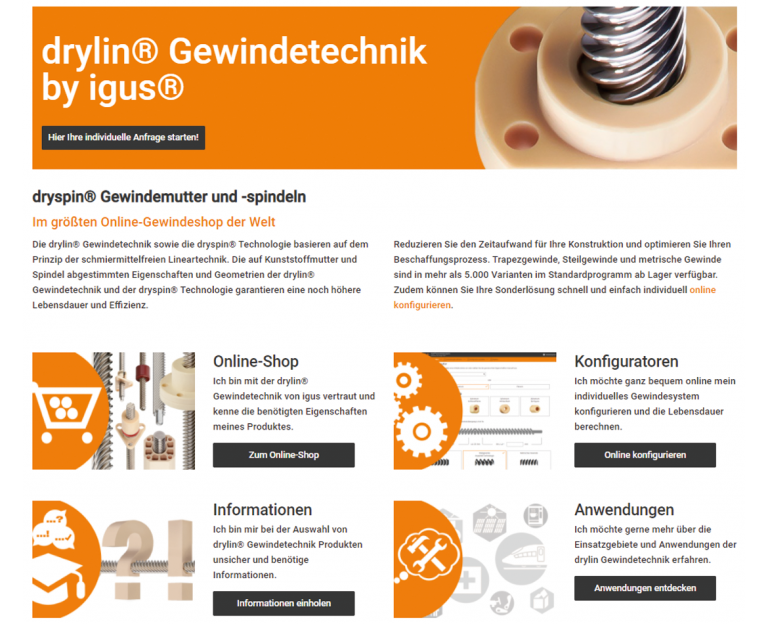Gewinde Begriffe - igus® Blog